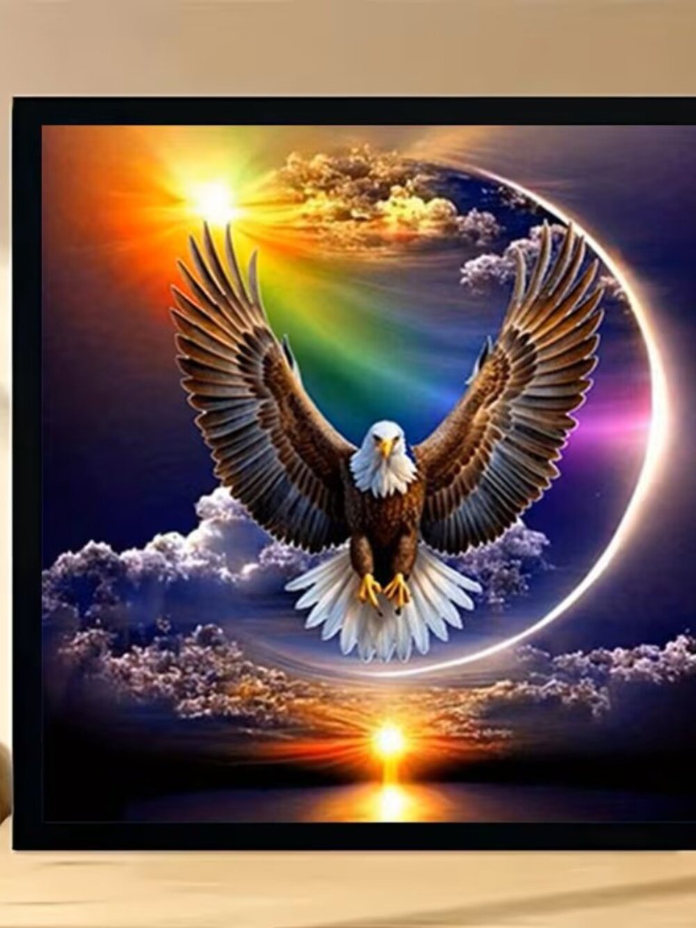 Craft | Art | Roaring Eagle Diamond Painting Kit | Poshmark